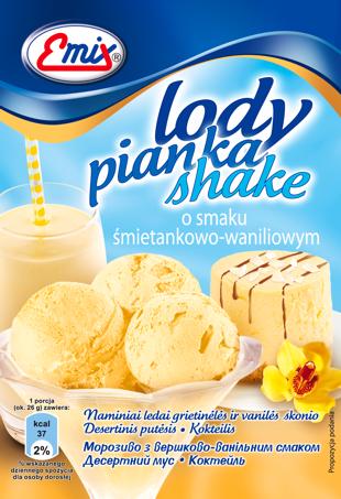Wybór należy do Ciebie „Lody & Pianka & Shake” marki Emix - Uroda, Moda ...